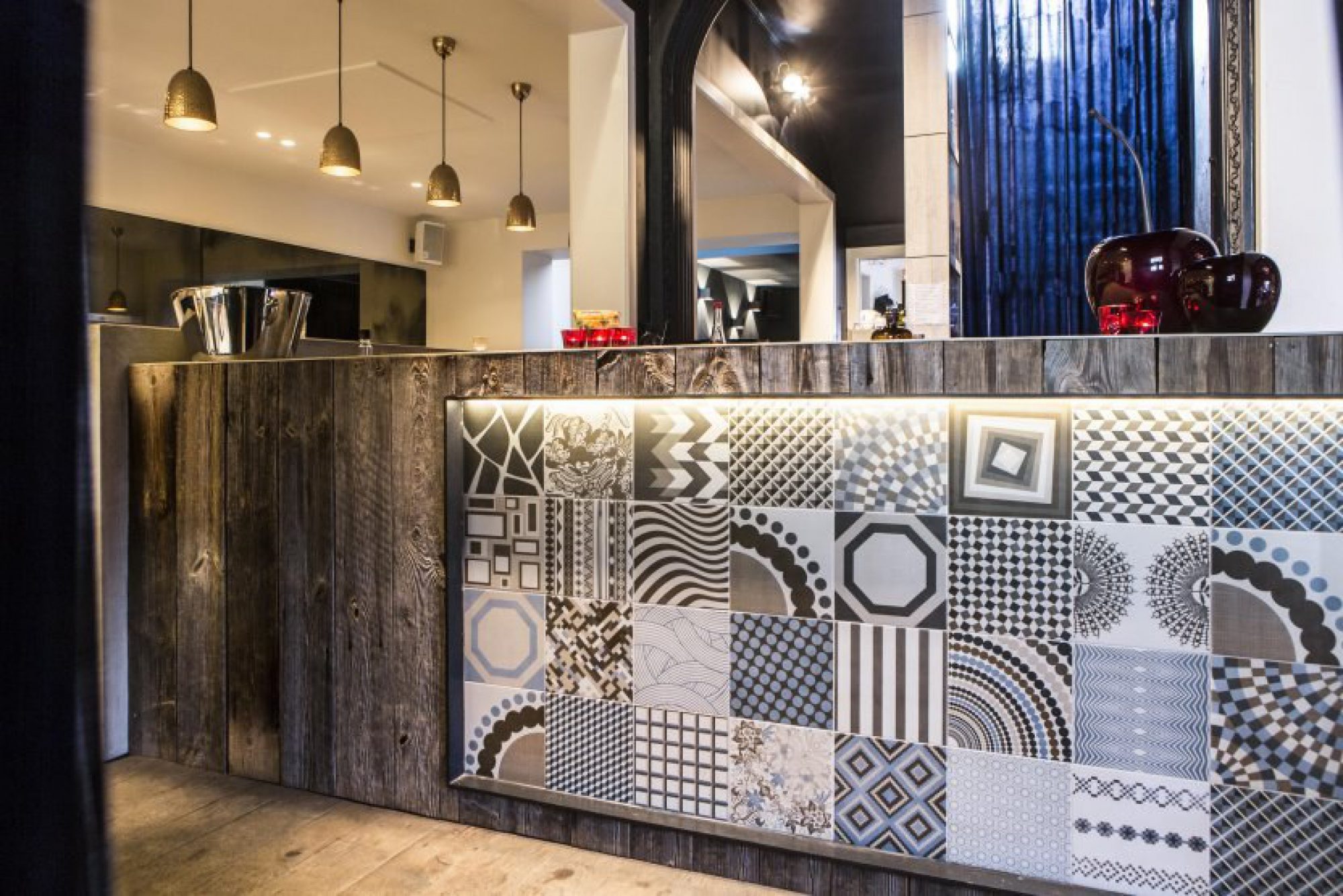 Fugazzi | Inrichting bar | restaurant Vitreau te Waregem.